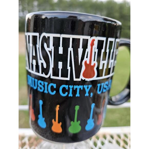Dining | Vintage Music City Coffee Cup Mug Nashville Tn Souvenir ...